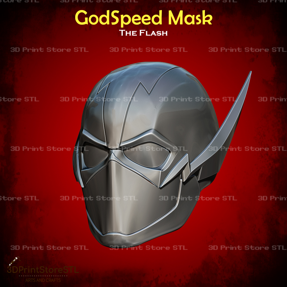 GodSpeed Cosplay The Flash - STL File | 3D models download | Creality Cloud