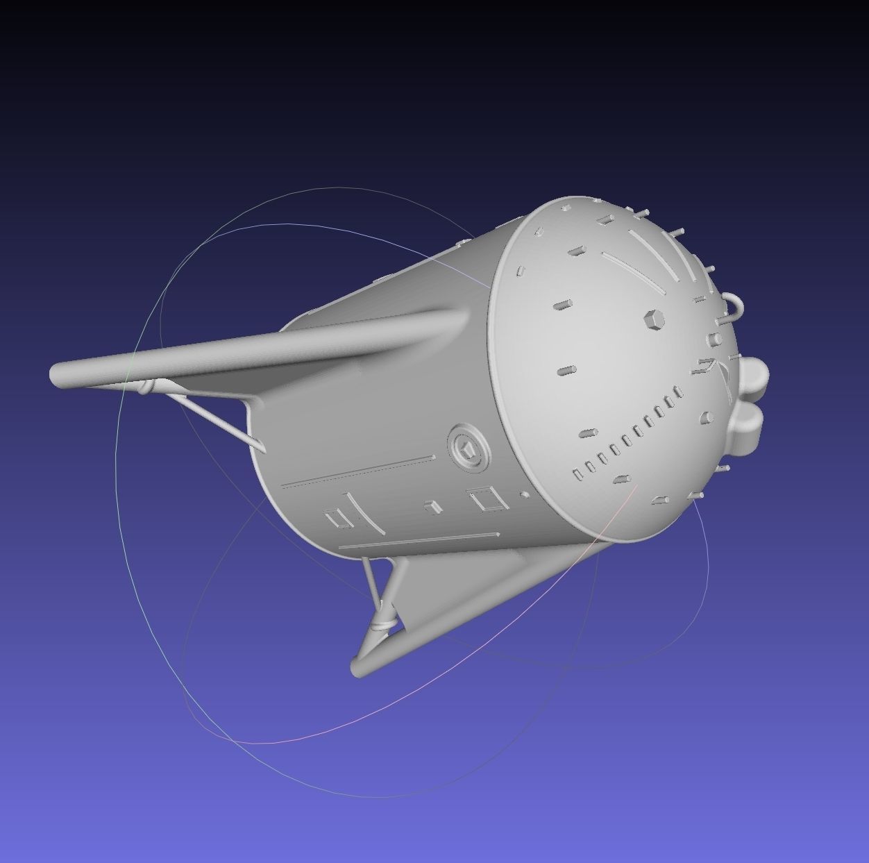 Space X Starhopper Noseless Test Hopper Miniature | 3D models download ...