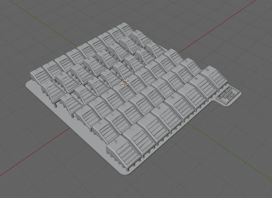 Characters & Creatures STL Download - Gundam Detail Part (Trapezoidal ...