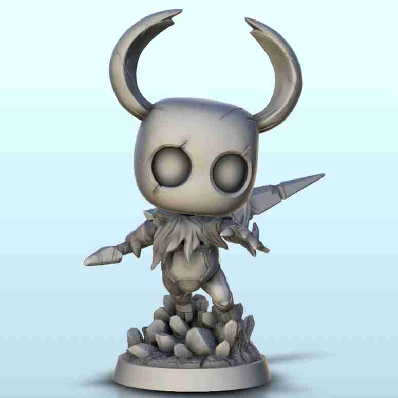 Hollow Knight with sword 4 - miniatures warhammer rpg | 3D models ...