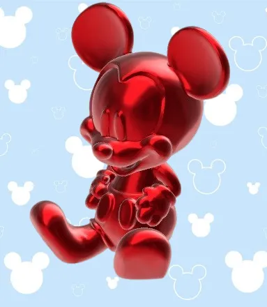 Characters & Creatures STL Download - Mickey chibi-Prinlab3d