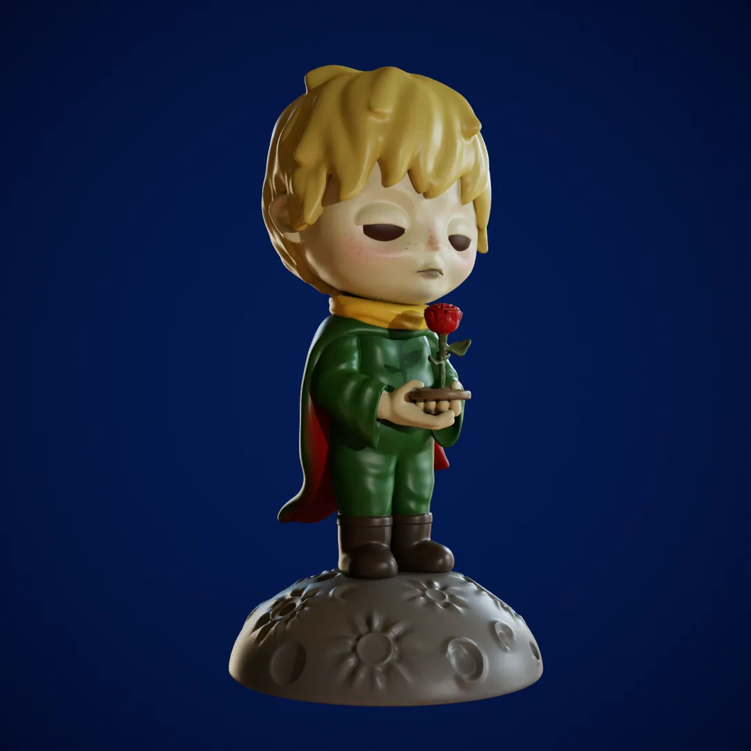 Sculptures & Artworks STL Download - Hirono El principito - The little ...
