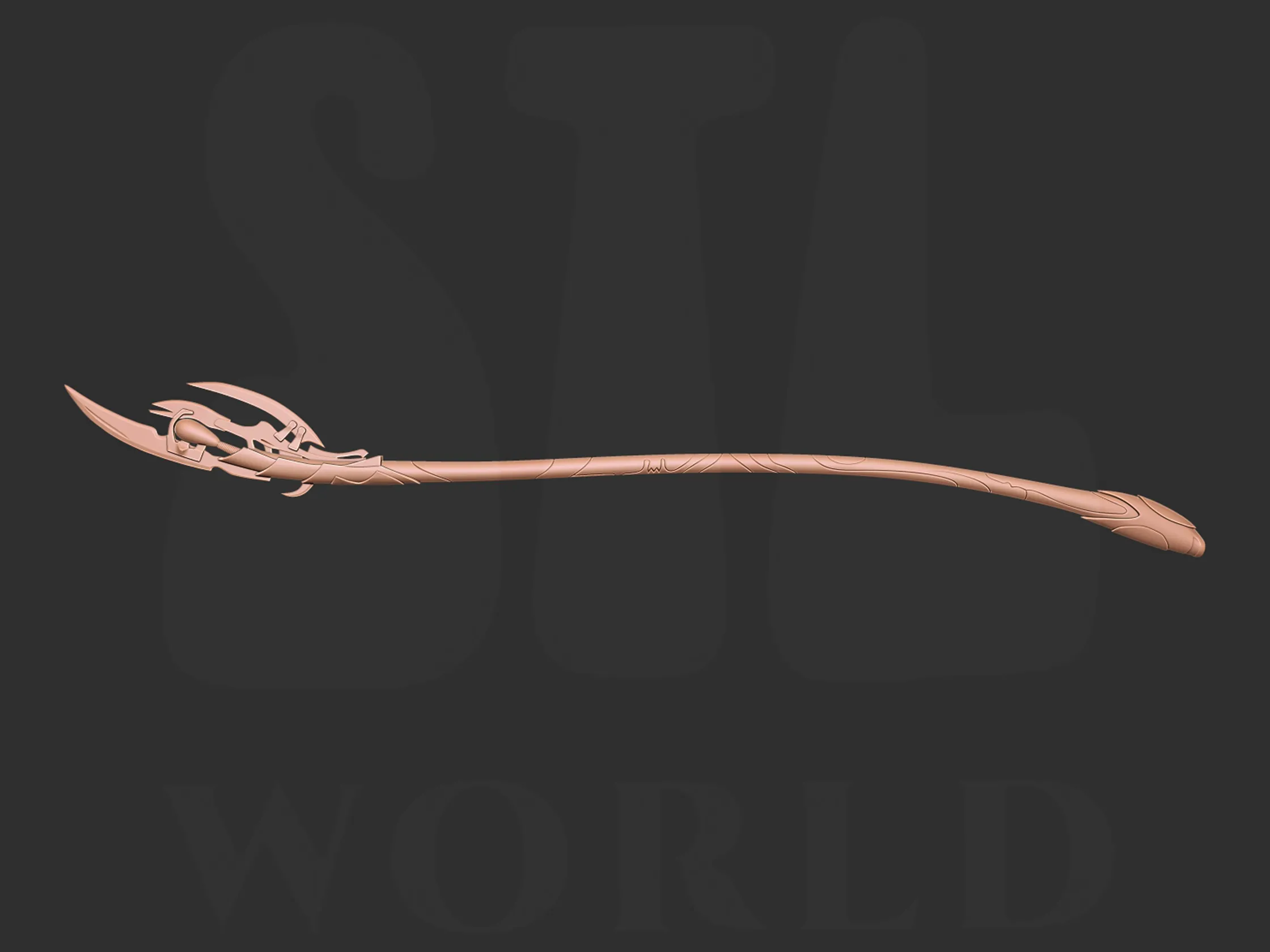 Board Games & Card Games STL Download - Loki's staff Chitauri Scepter ...