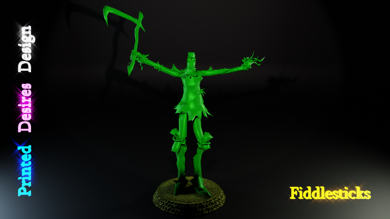 League of Legends Collection - Fiddlestick by PDD | 3D models download ...