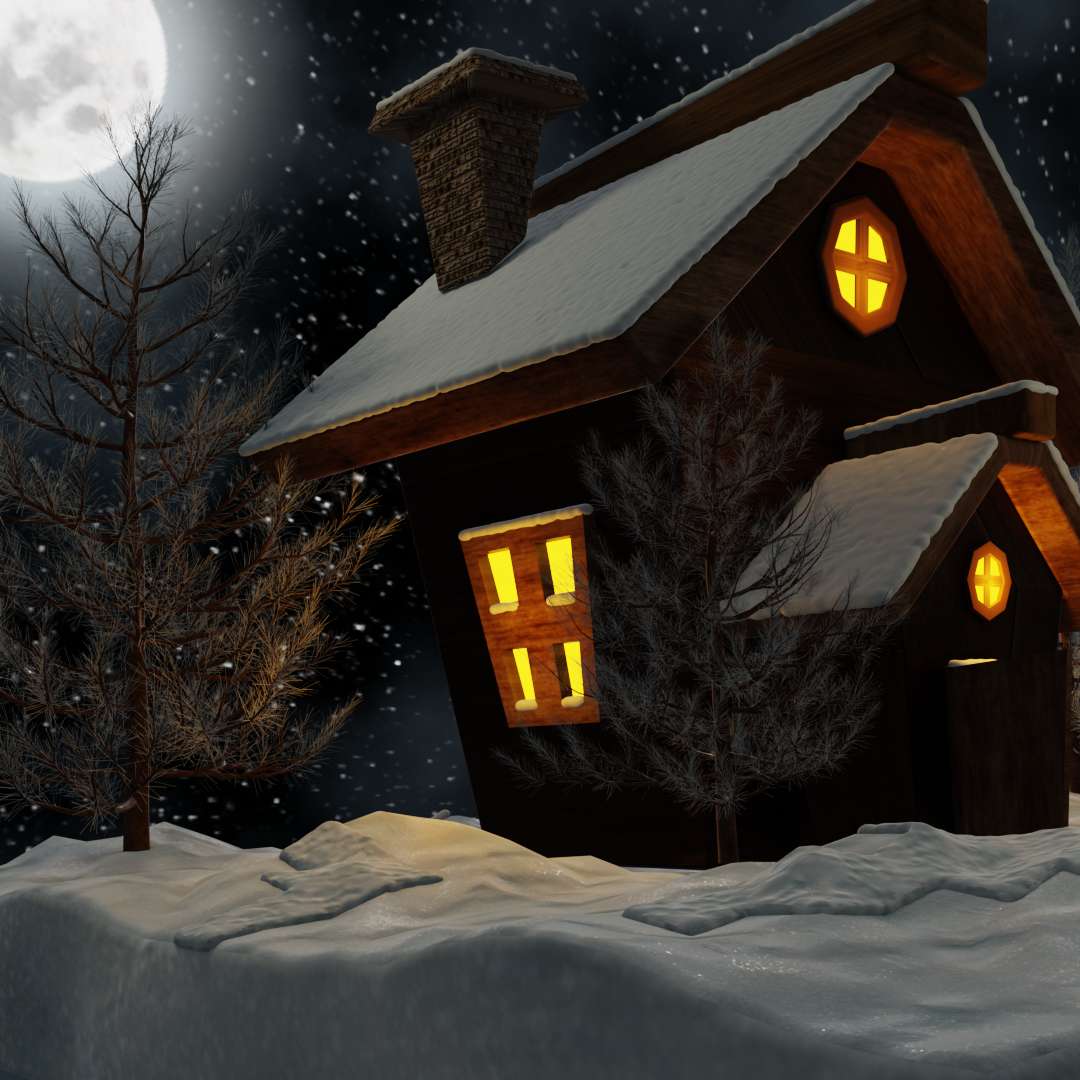 Snow home | 3D models download | Creality Cloud