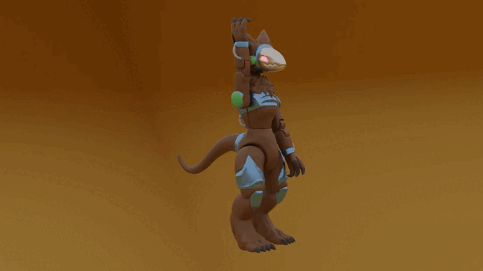 FURRY TOY PRINT ON PLACE: PROTOGEN TOY | 3D models download | Creality ...