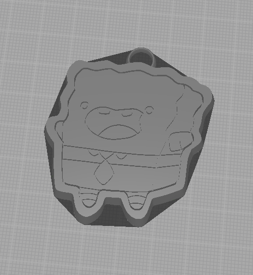 SPONGEBOB KEYCHAIN (EASY TO PRINT WITHOUT SUPPORTS) | 3D models ...