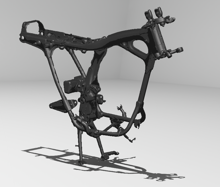 1971 Honda CB350 Frame | 3D models download | Creality Cloud