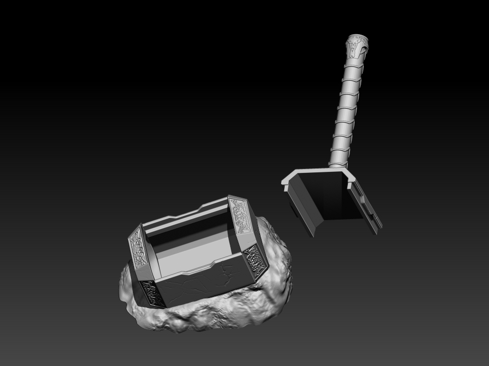 THOR HAMMER BOX - MJOLNIR | 3D models download | Creality Cloud
