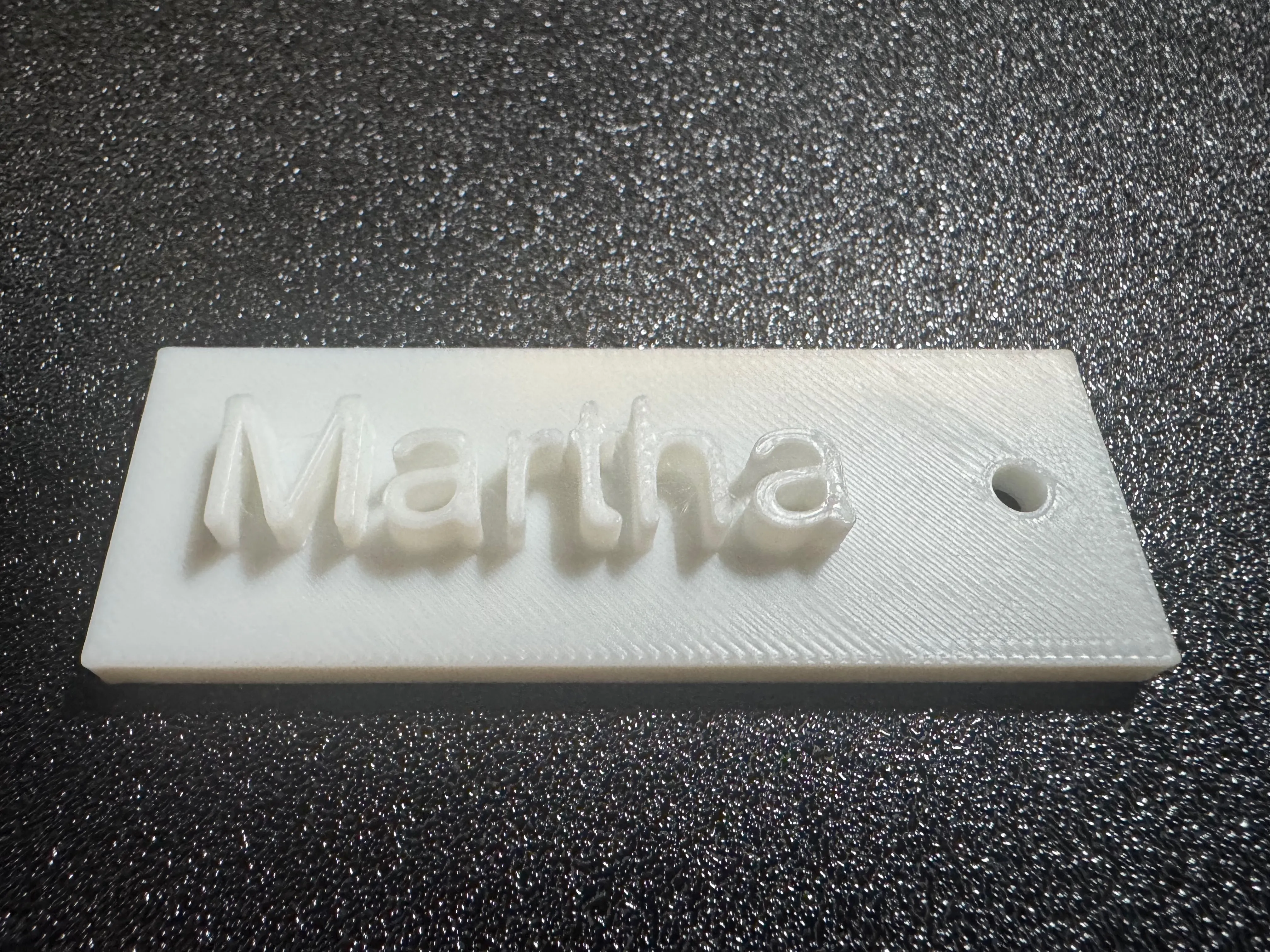 3D Printer Files | 3MF File | Nameplate Martha | Creality Cloud