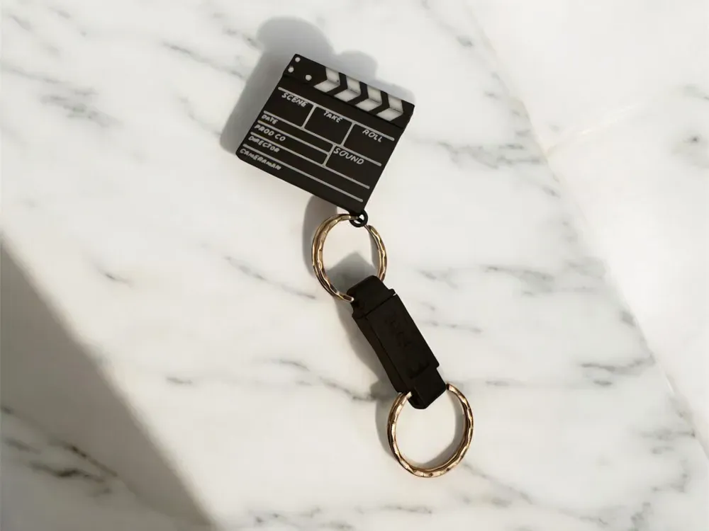 3D Printer Files | 3MF File | Clapper Board Keychain | Creality Cloud