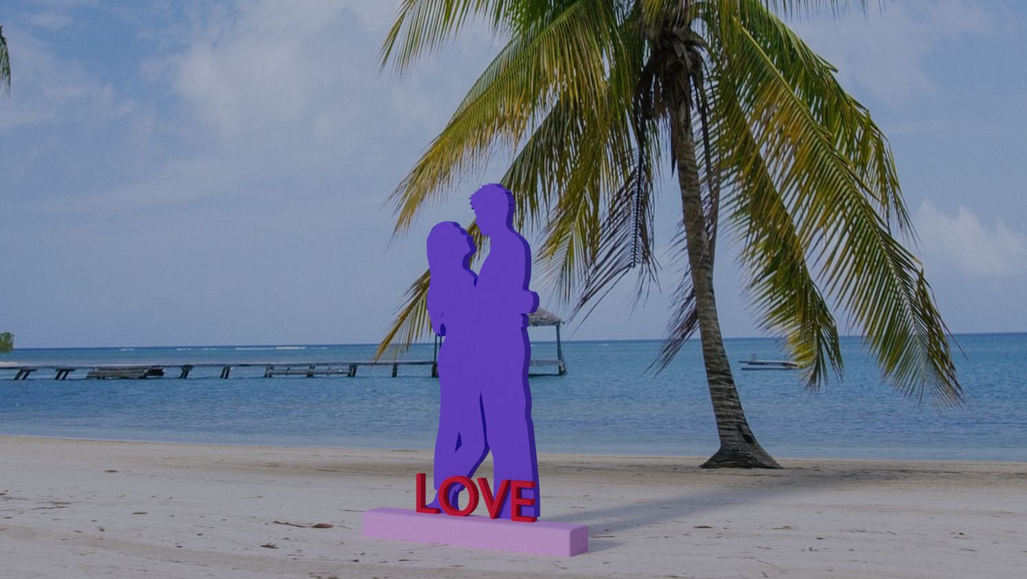 love couple | 3D models download | Creality Cloud