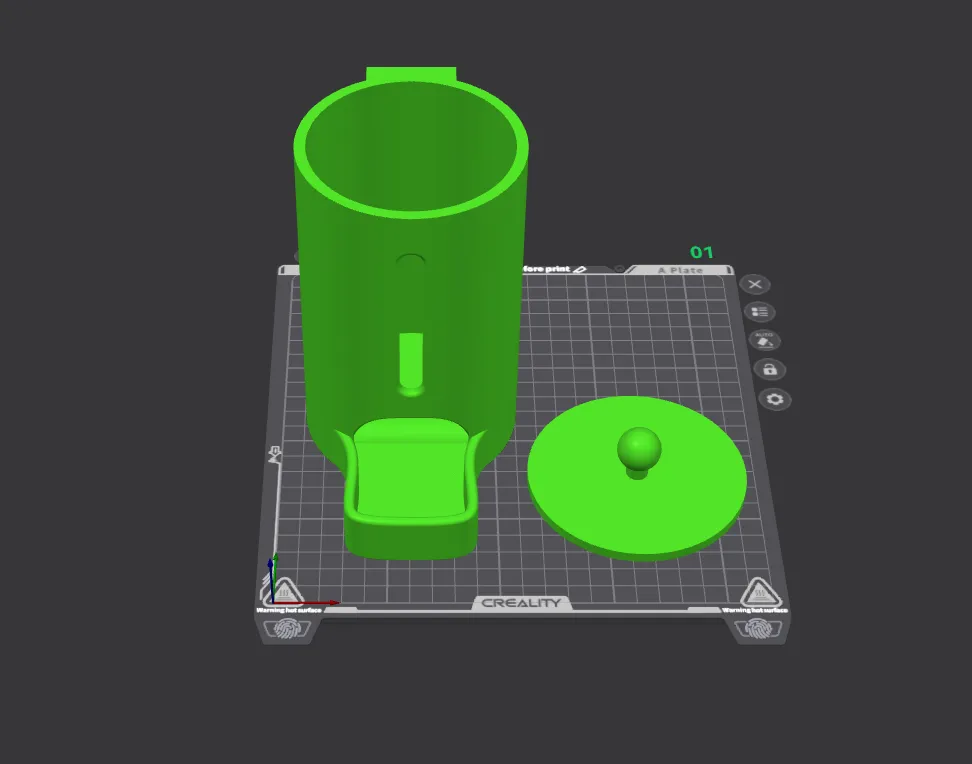 3D Printer Files | 3MF File | Dispenser per inserti auricolari ...