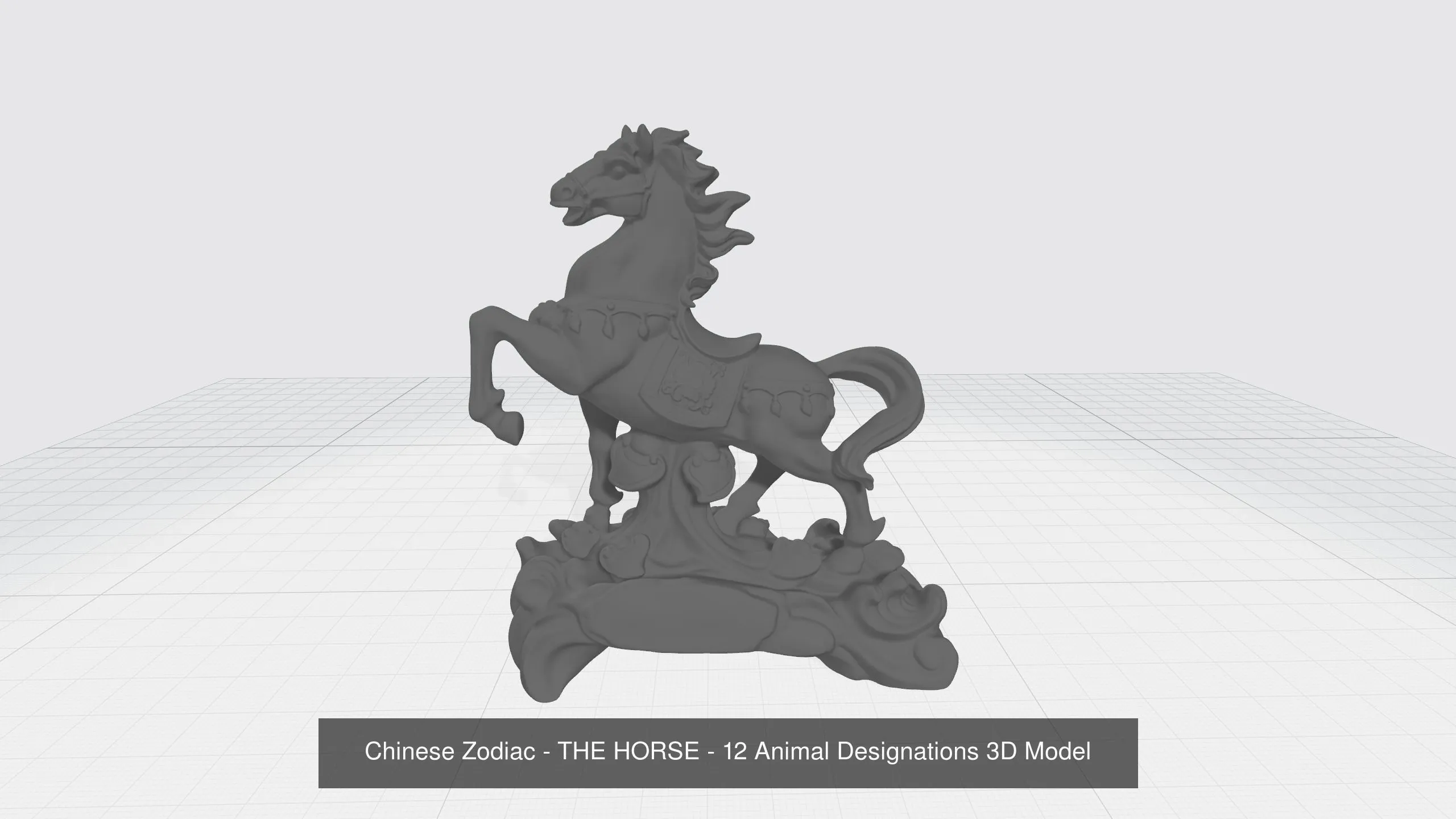 Characters & Creatures STL Download - CHINESE ZODIAC- 12 ANIMAL ...
