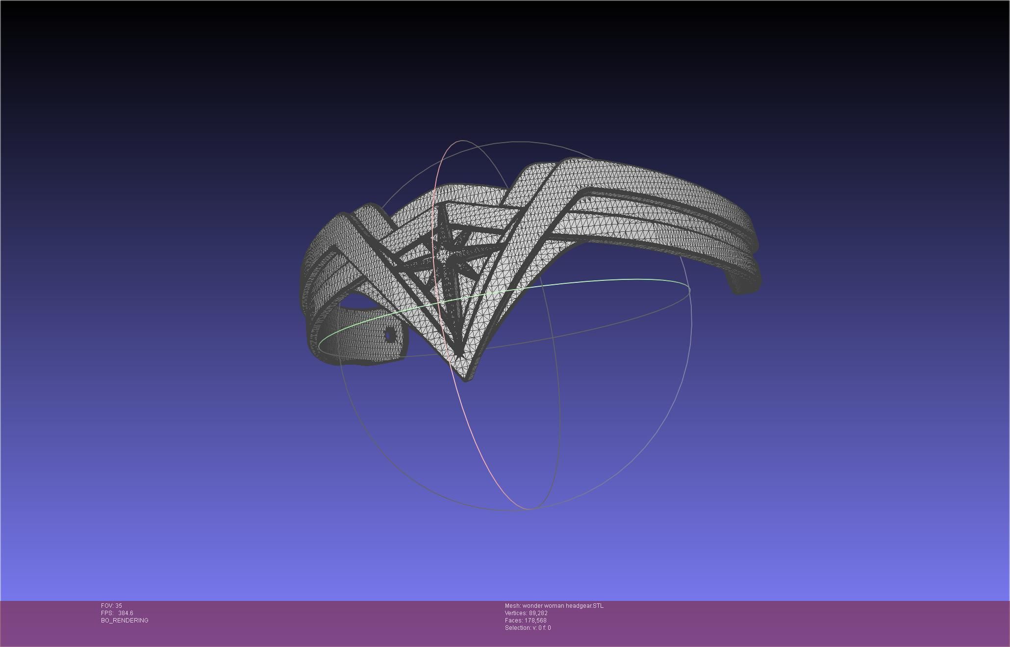 DC Wonder Woman Headgear | 3D models download | Creality Cloud