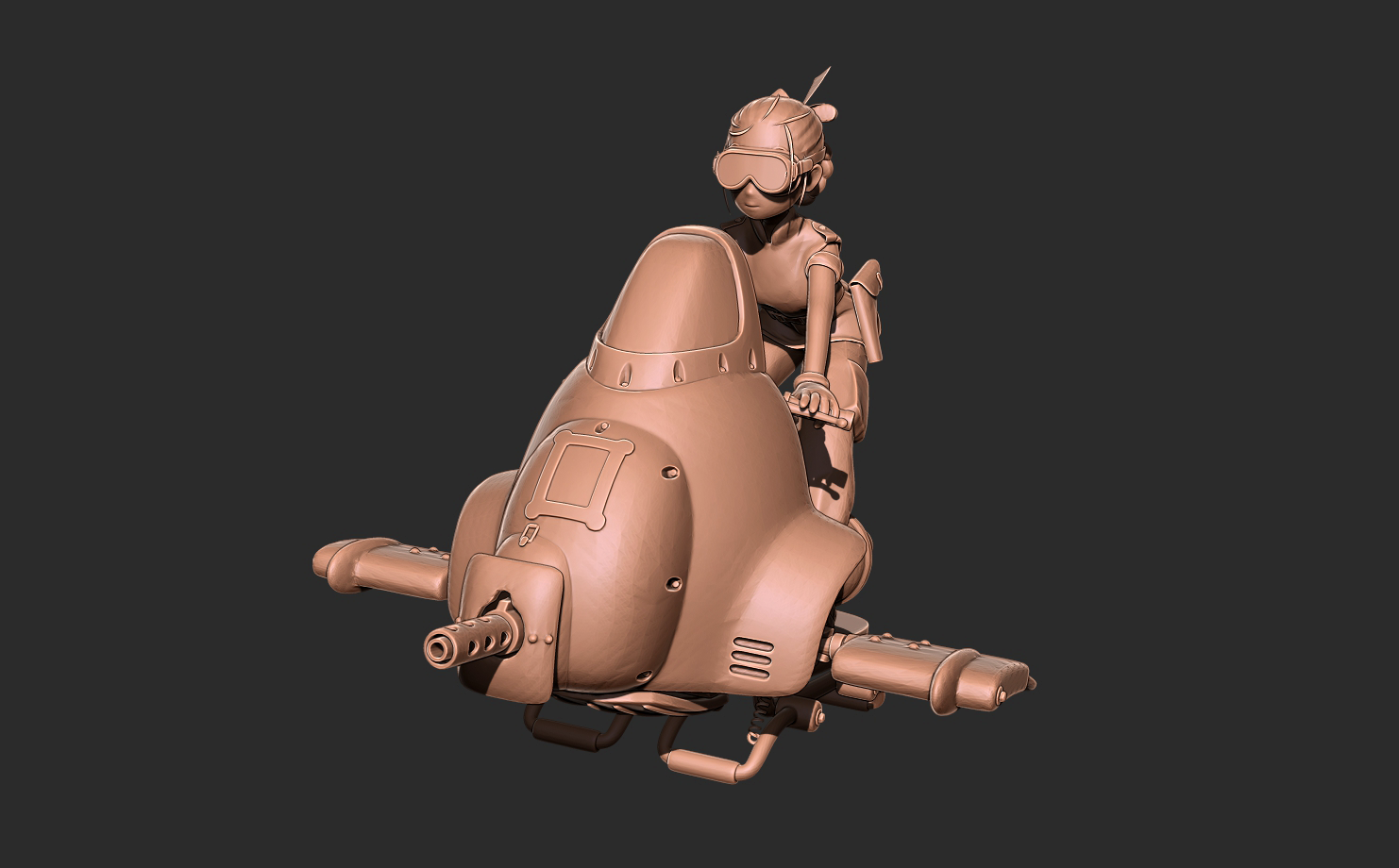 Bulma - Dragon ball Z 3d print model | 3D models download | Creality Cloud