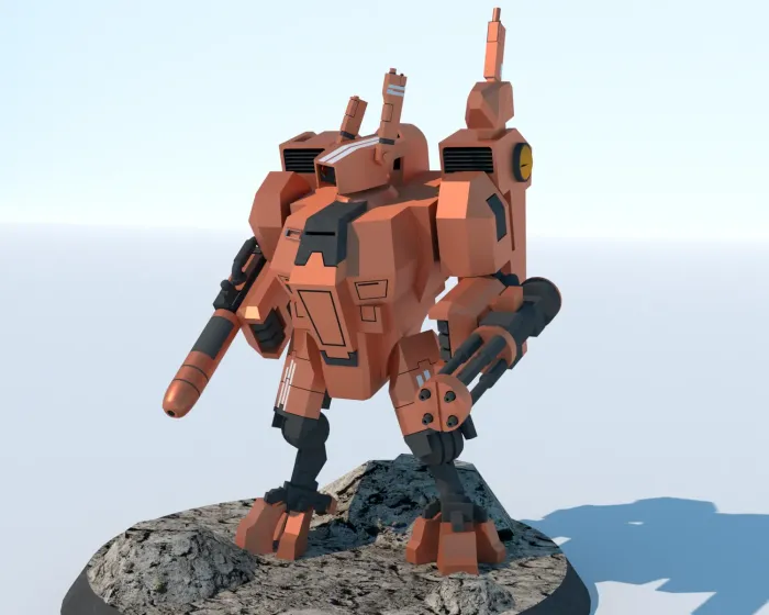 Warhammer 40k tau xv8 crisis battlesuit 01 | 3D models download ...