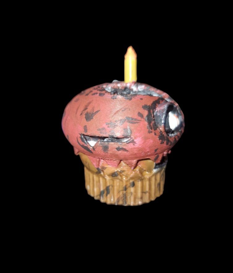 nightmare cupcake fnaf fanart | 3D models download | Creality Cloud