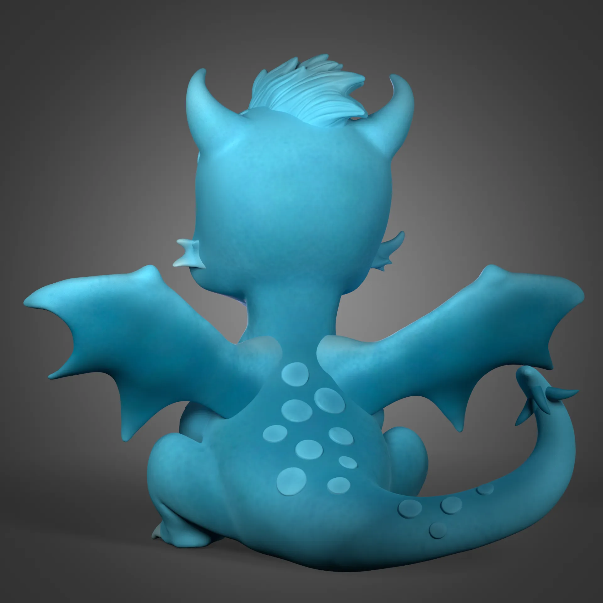LITTLE CUTE ICE DRAGON | 3D models download | Creality Cloud