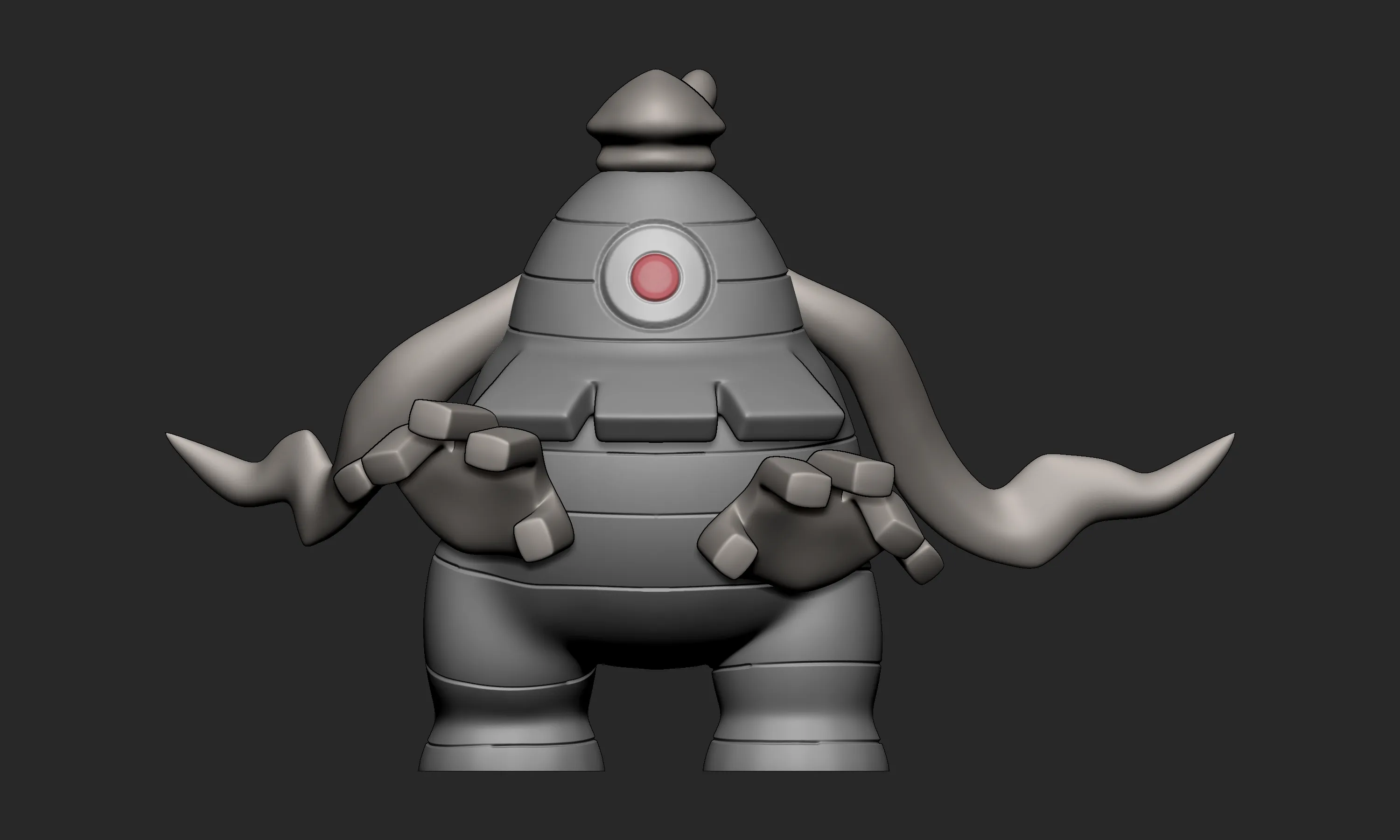 Characters & Creatures STL Download - Pokemon - Dusclops with 2 posesby ...