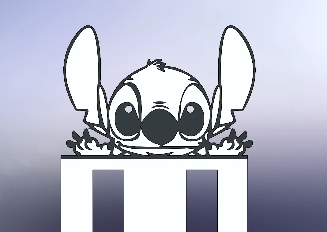 Tools & Spare Parts STL Download - Stitch bookmark Disney characterby ...