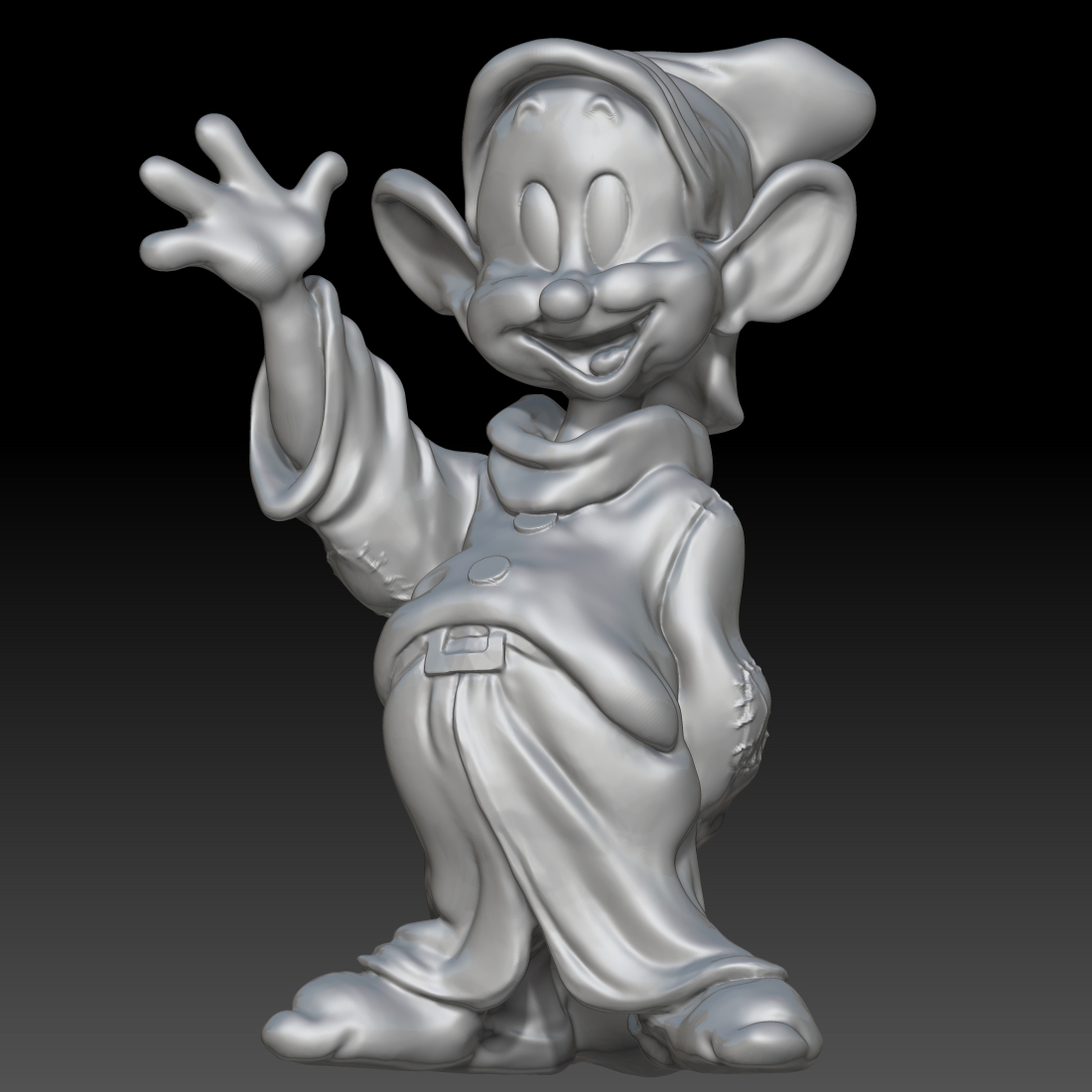 DOPEY THE DWARF | 3D models download | Creality Cloud