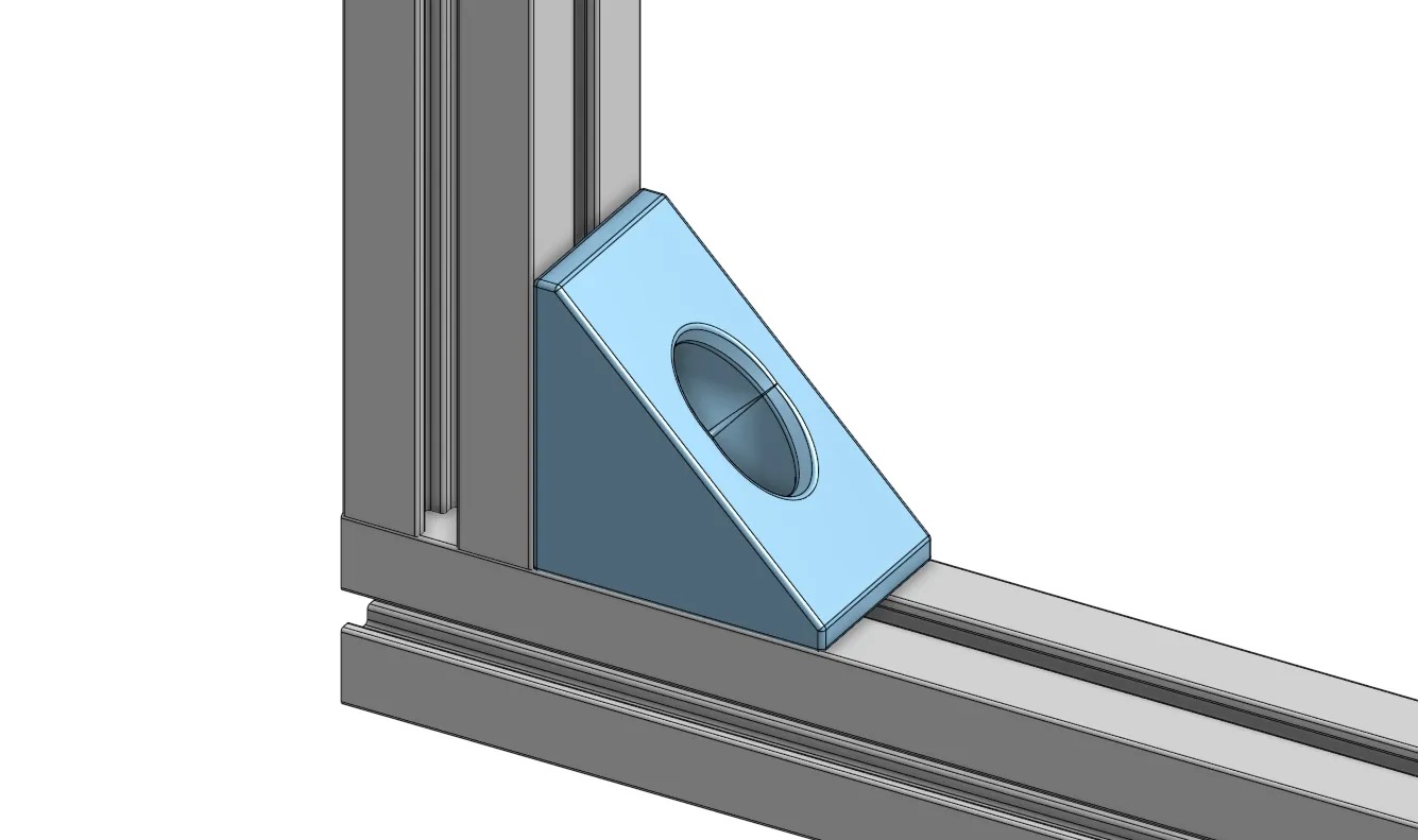 3D Printer Files | 3MF File | 1515 T-Slot Aluminum Profile Corner ...