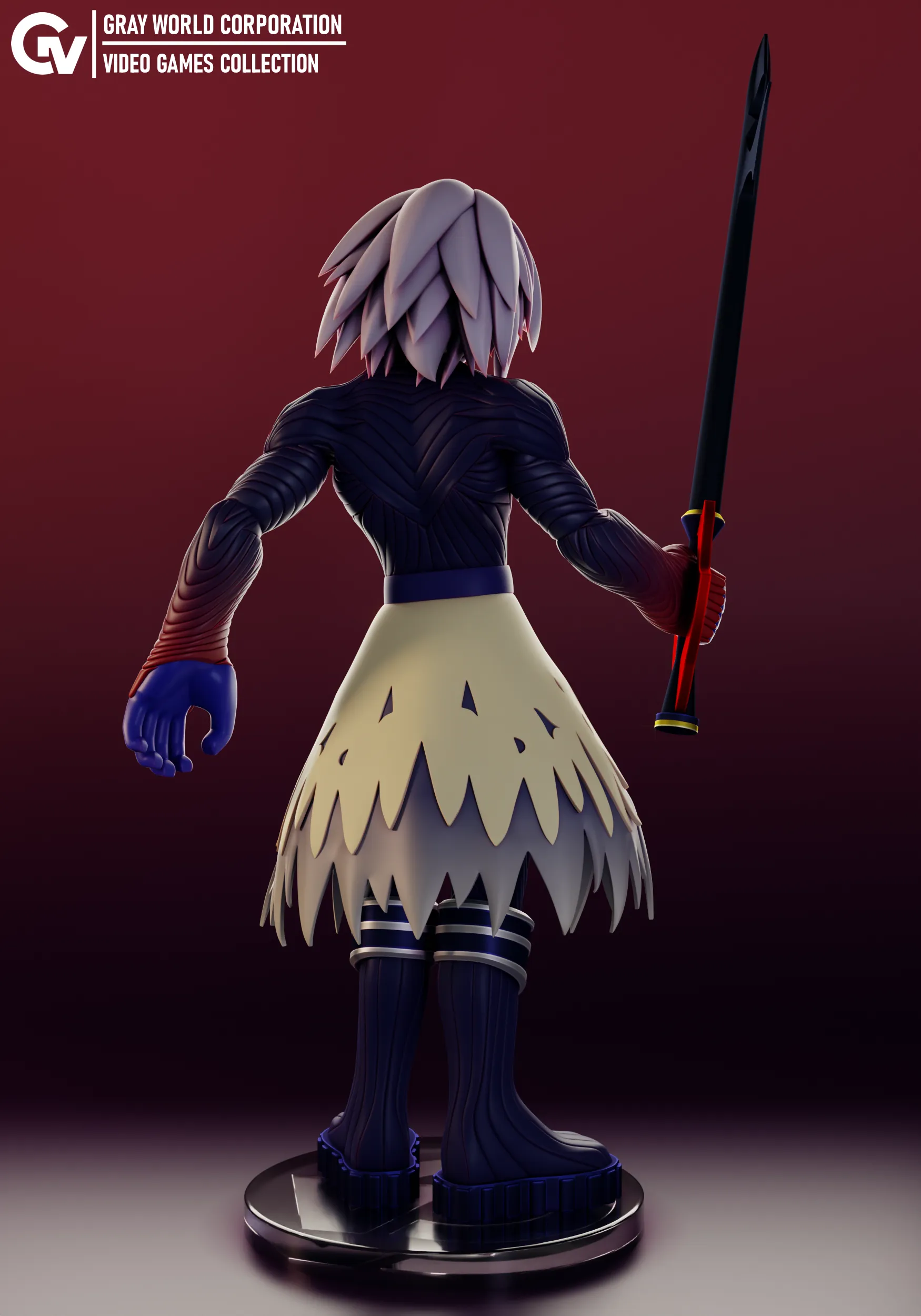 Dark Riku | Kingdom Hearts | 3D models download | Creality Cloud