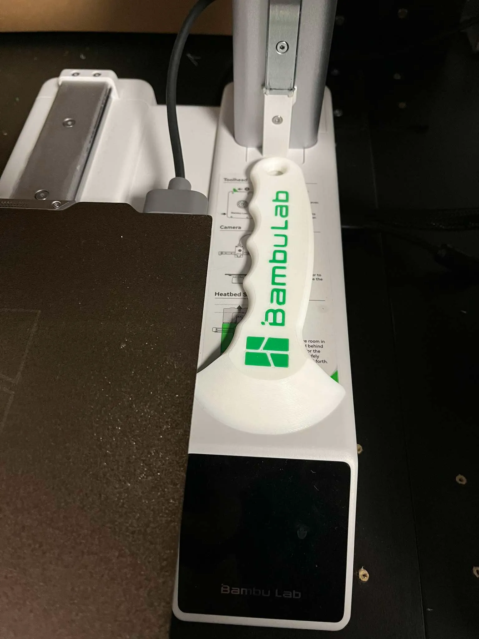 Bambulab ergonomic bed scraper | 3D models download | Creality Cloud