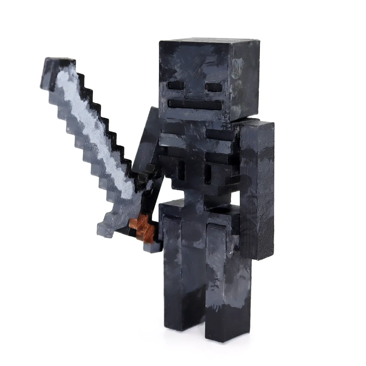 Toys & Games STL ダウンロード - Wither Skeleton Fully Articulated - BigBoomPrints