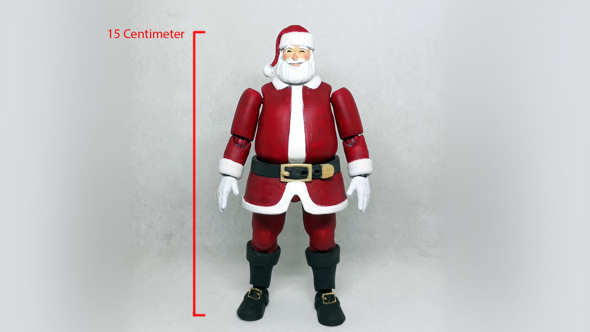santa claus articulated action figure | 3D models download | Creality Cloud