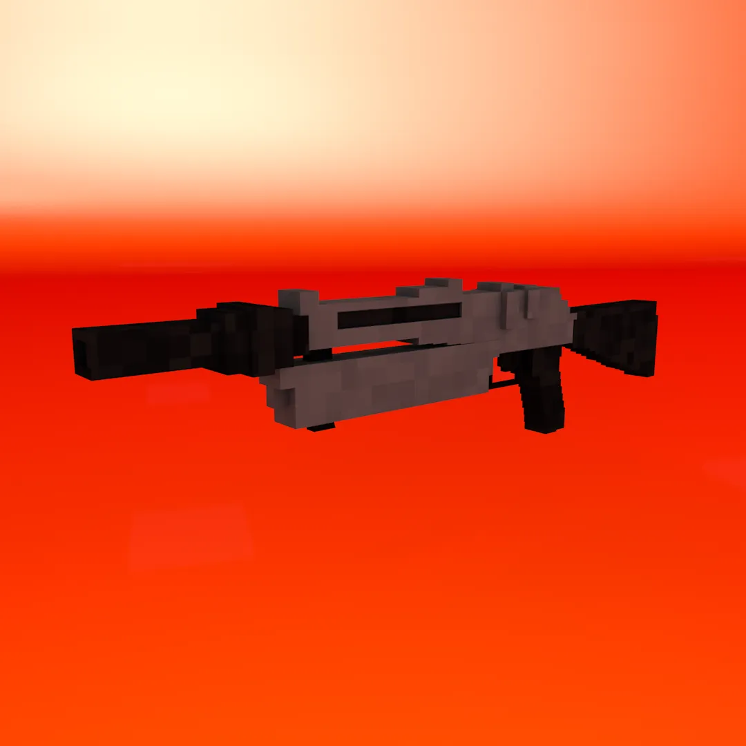 Toys & Games STL Download - PIXEL RIFLEby neagww