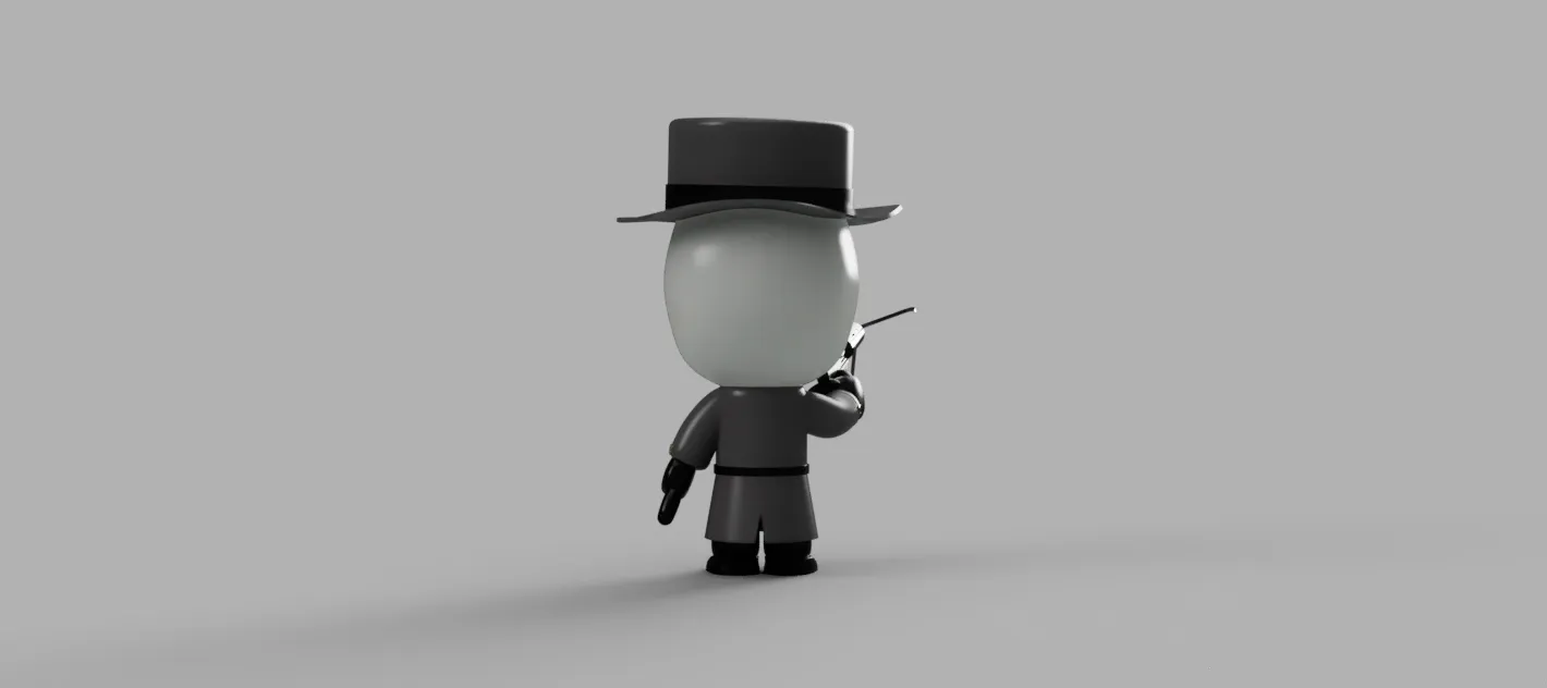 Characters & Creatures STL Download - DC Comics Watchmen Mini Rorschach ...