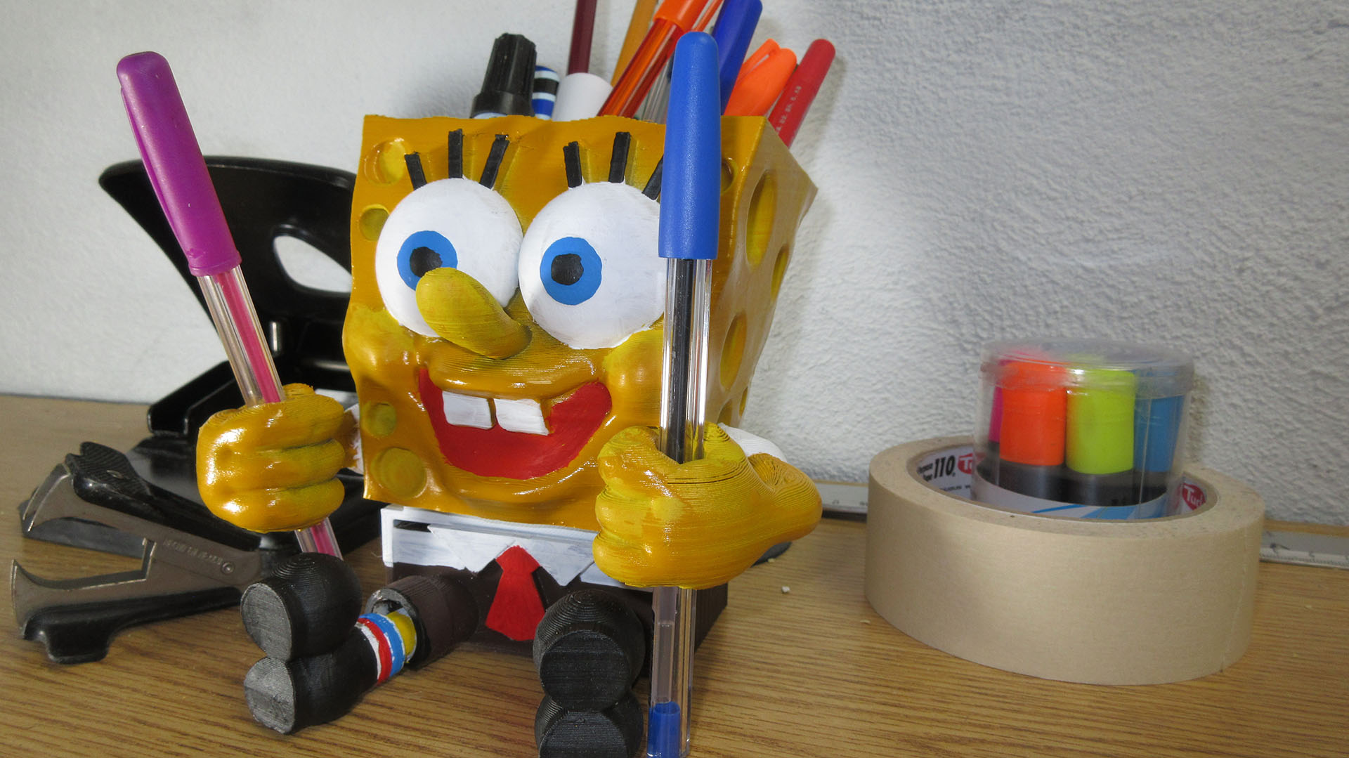 SPONGEBOB PENCIL FANART | 3D models download | Creality Cloud