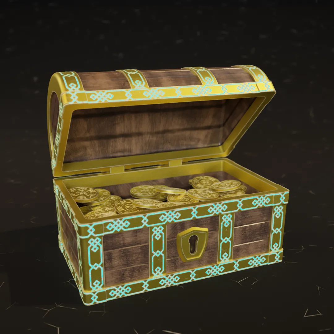 3D Printer Files | 3MF File | Treasure Chest [Kit Version] | Creality Cloud