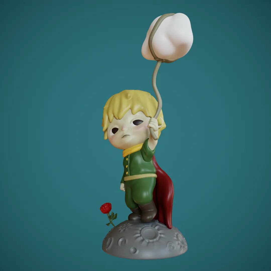 Sculptures & Artworks STL Download - Hirono El Principito - The Little ...