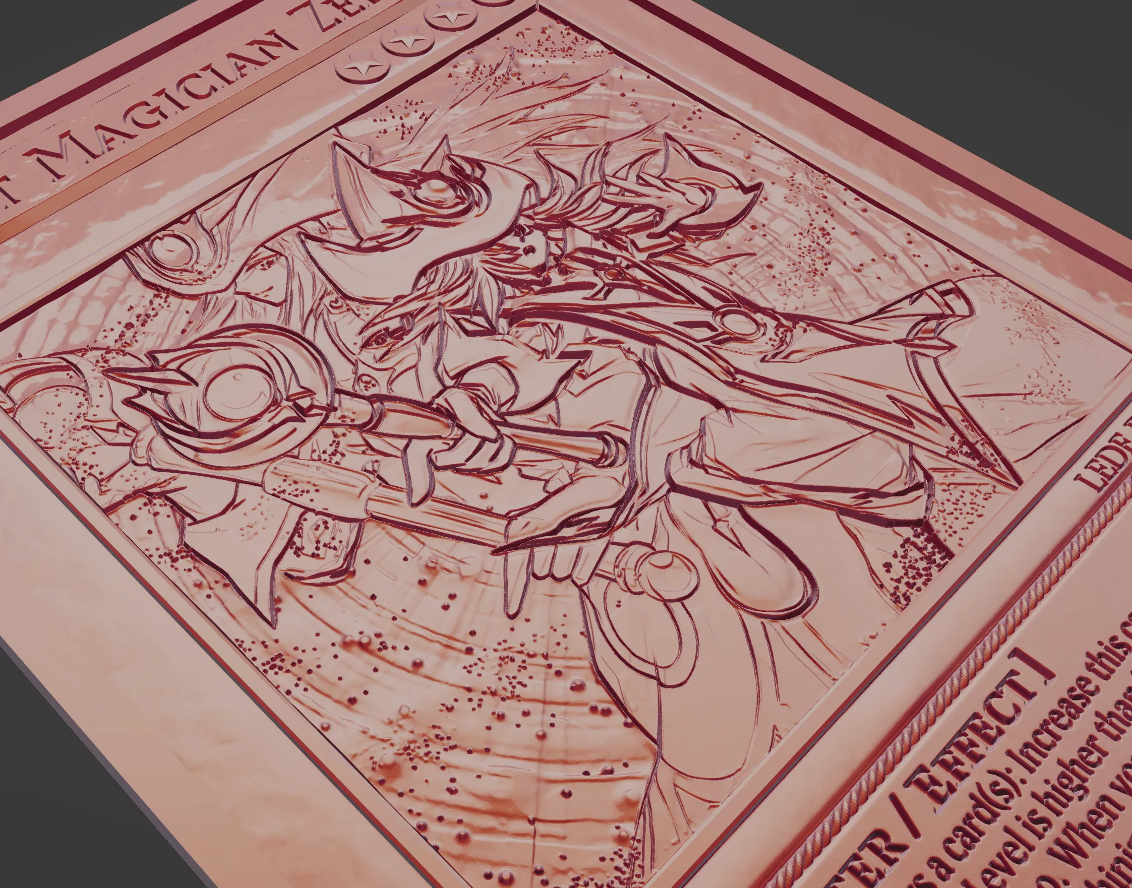 Other STL Download - SILENT MAGICIAN ZERO - YU-GI-OH!by Wsonuchiha3D