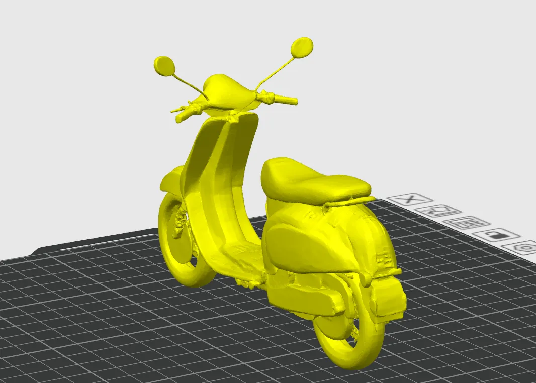 3D Printer Files | 3MF File | Vespa scooter | Creality Cloud