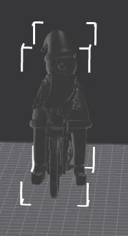 3D Printer Files | 3MF File | Santa on Motorcycle | Creality Cloud