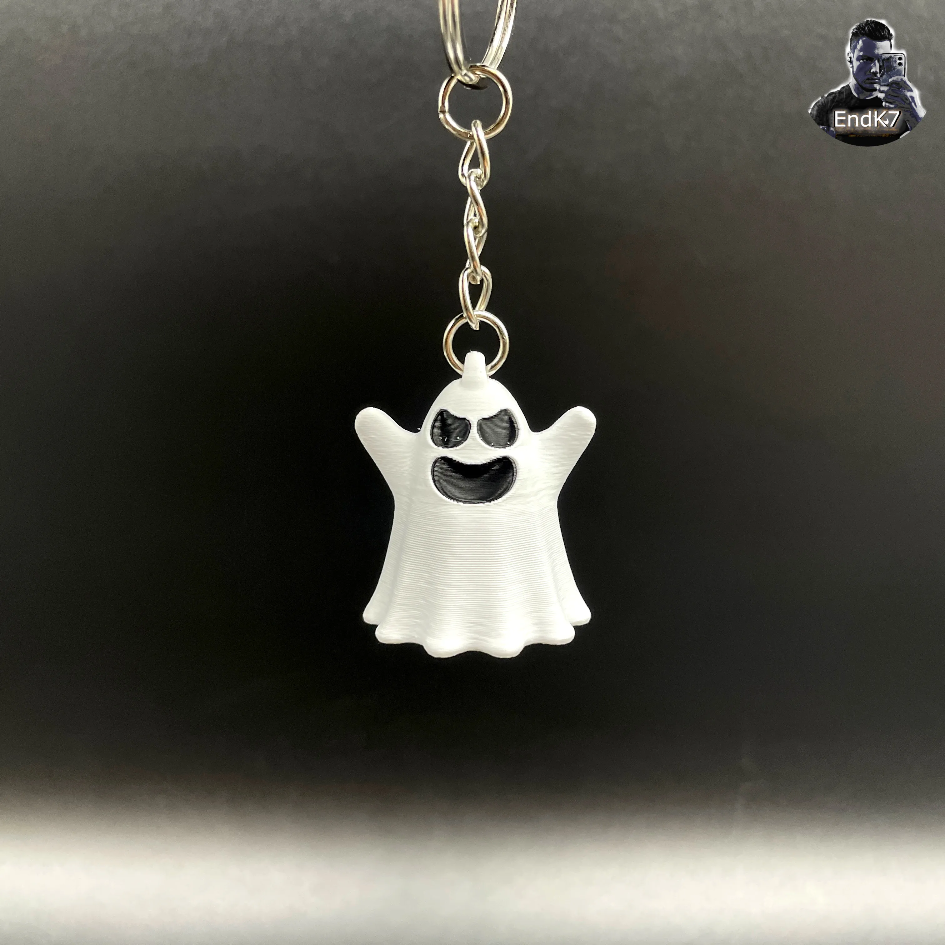 Other STL Download - Little Ghost Keychain 👻by EndK7