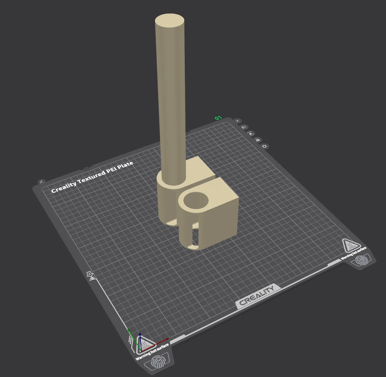 3D Printer Files | 3MF File | universal handle | Creality Cloud