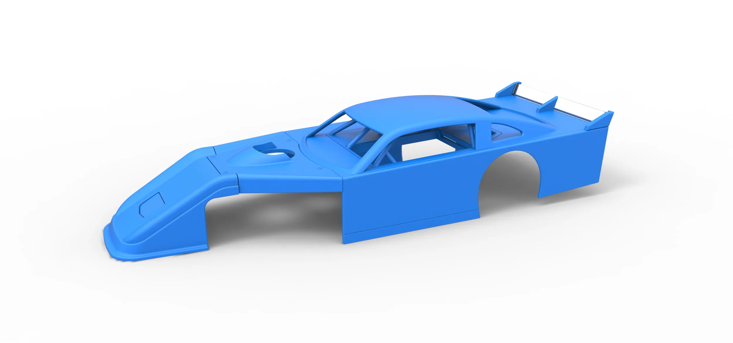 Vehicles & Machinery STL Download - Shell of Asphalt Modified stock car ...