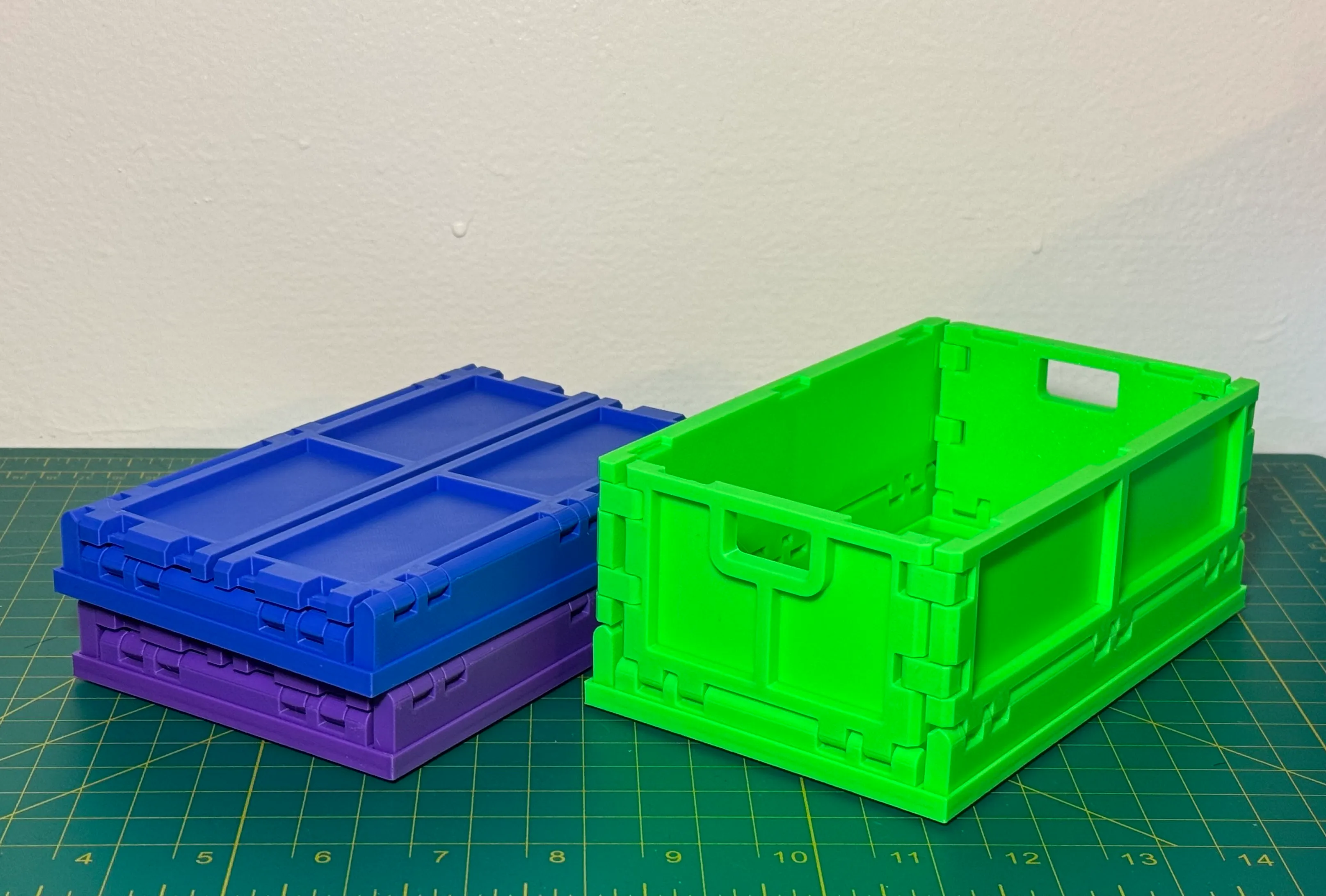 Other STL Download - Foldable Storage Cratesby 3dGohst