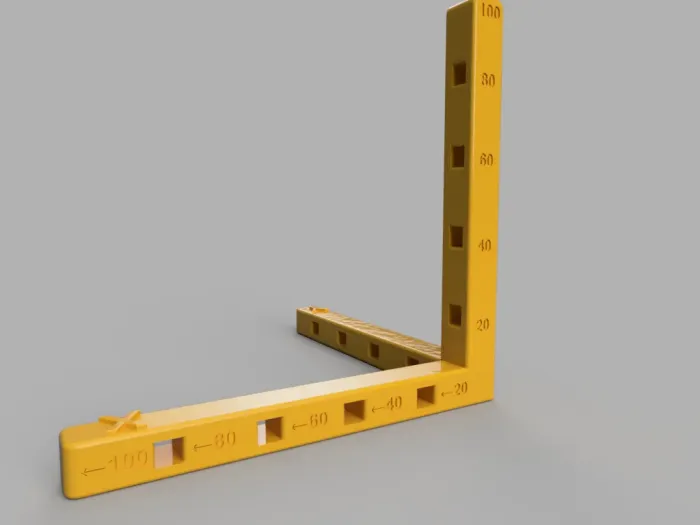 Free 3D Printer Parts STL Download - XYZ Calibration Modelby MSG1991