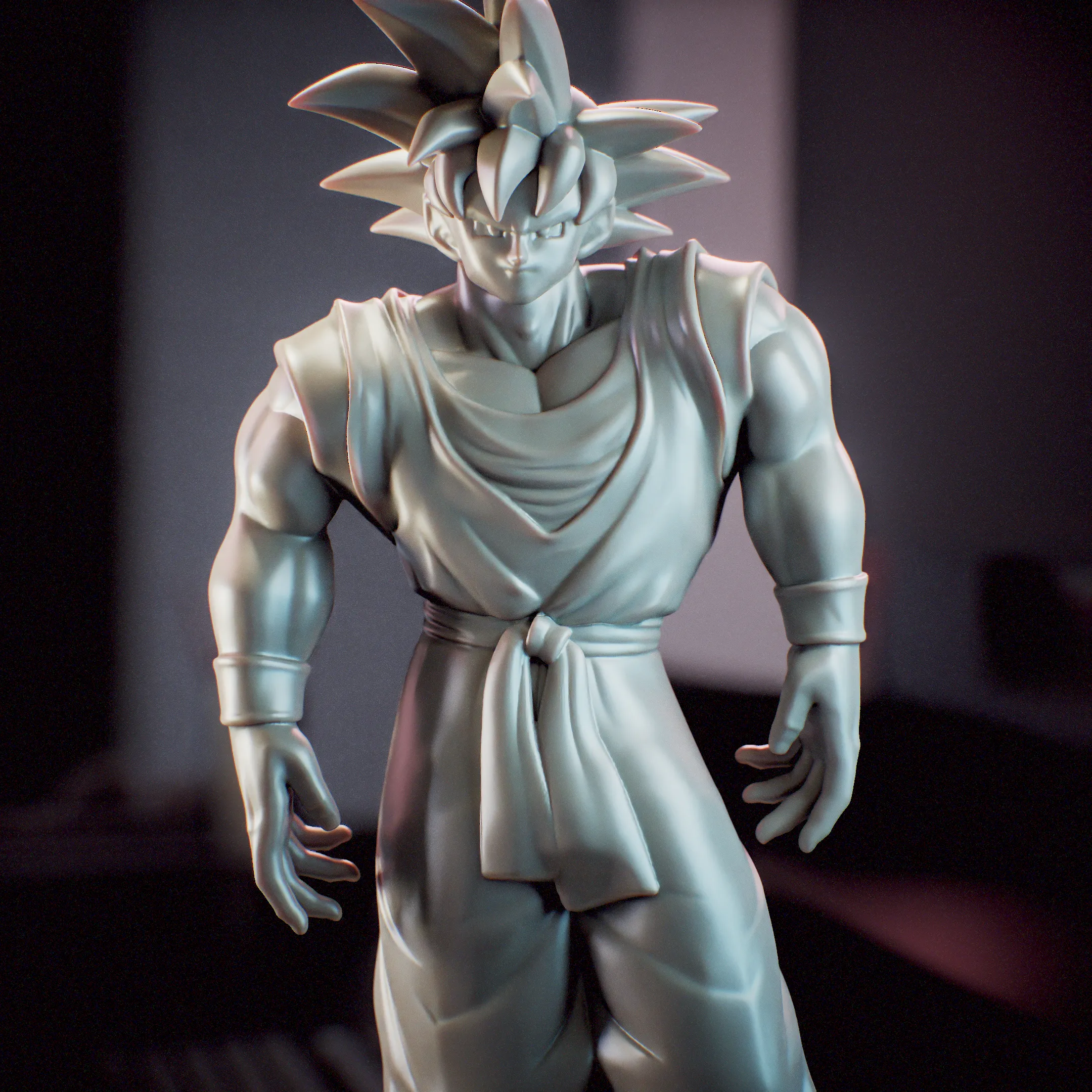 Other STL Download - Dragon Ball Z - Goku Separated by parts - Adapted ...