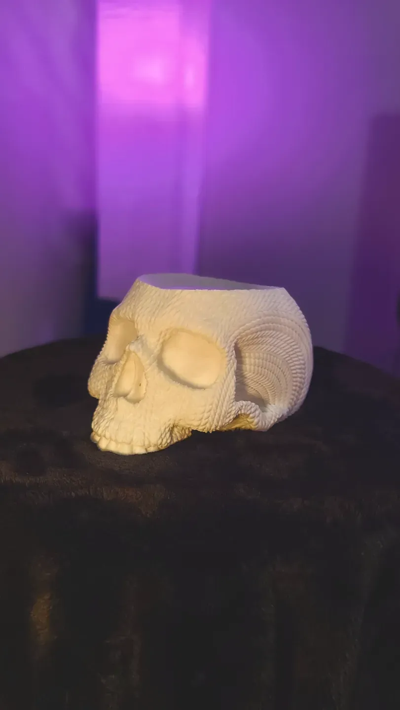 Knitted Skull Headphone Holders | 3D models download | Creality Cloud
