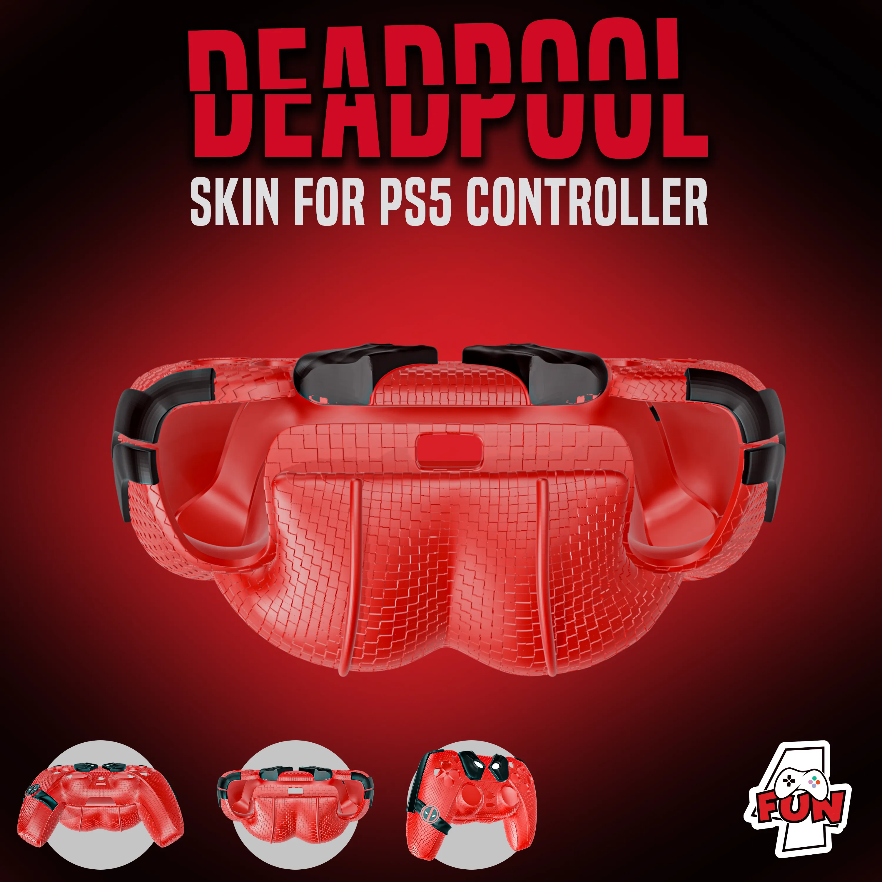 Board Games & Card Games STL Download - DEADPOOL PS5 BOOTY CONTROLLER ...