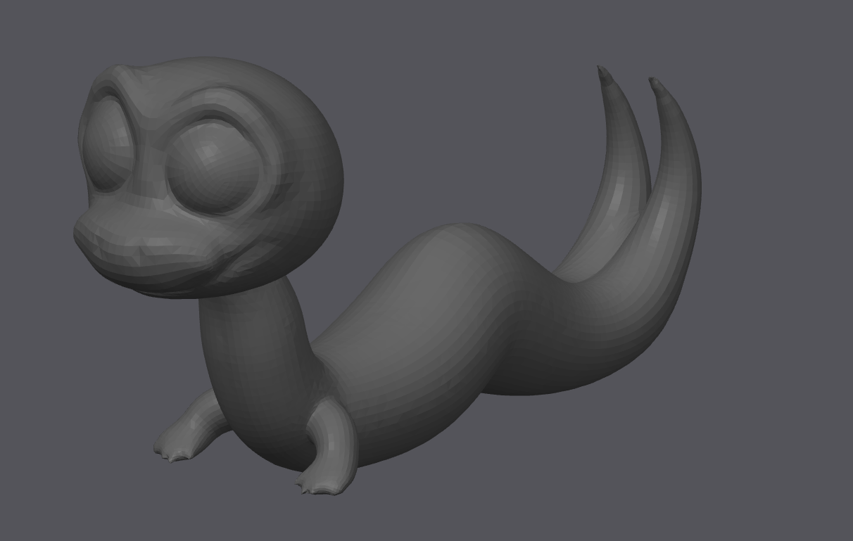 Cute Lizard/Snake | 3D models download | Creality Cloud