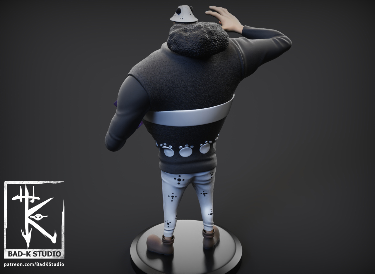 BARTHOLOMEW KUMA ONE PIECE 3D PRINTING MODEL | 3D models download ...