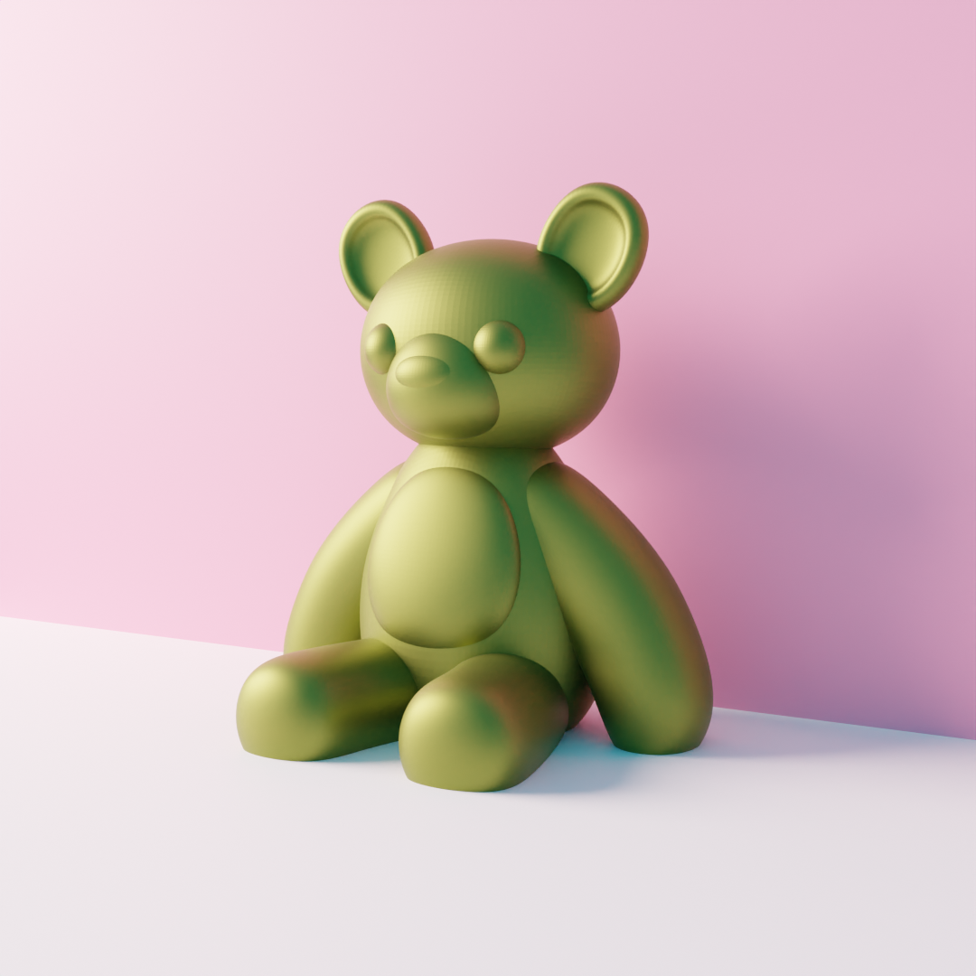 cute teddy bear | 3D models download | Creality Cloud